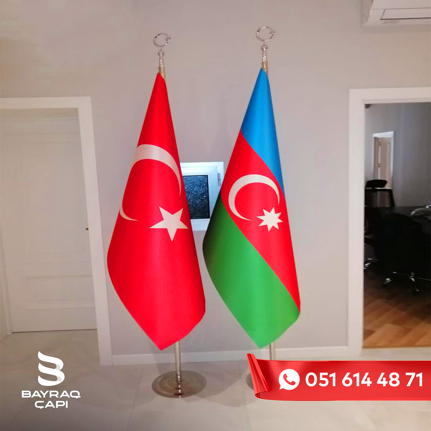 Bayraq Çapı Xidmətləri – Şax Bayraq